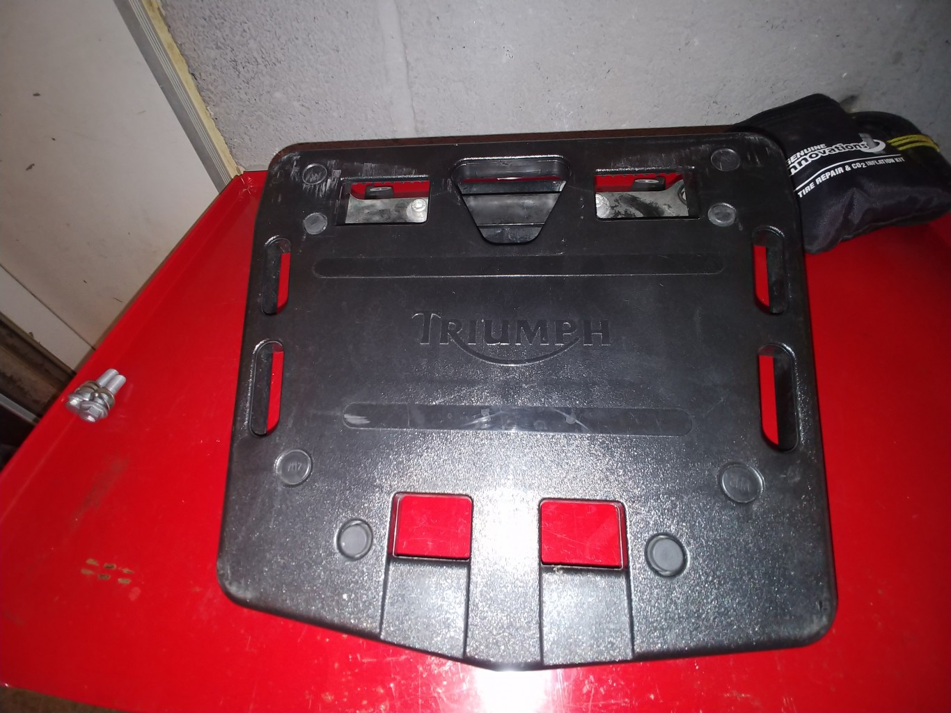 SOLD: Tiger Top Box & Mounting plates; Remus full exhaust; Mr Ed's Moto ...